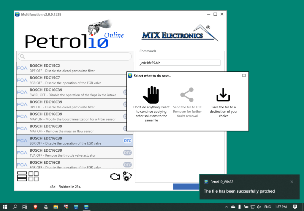 MTX Petrol10 Multi Function Software – Chiptuningshop | Chip Tuning Tools