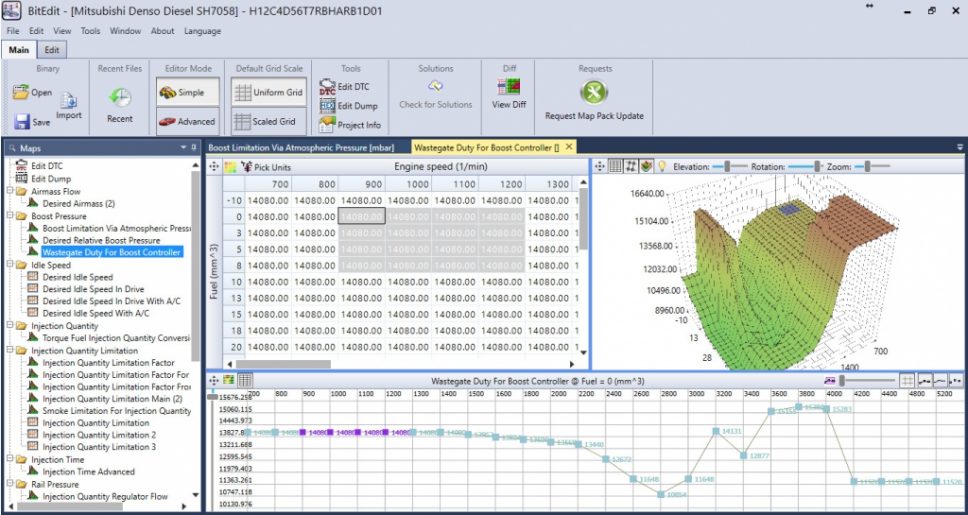 BitEdit Mitsubishi Denso Diesel SH7058 Module – Chiptuningshop | Chip ...